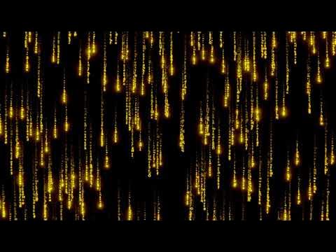 Matrix code rain | Yellow version - YouTube