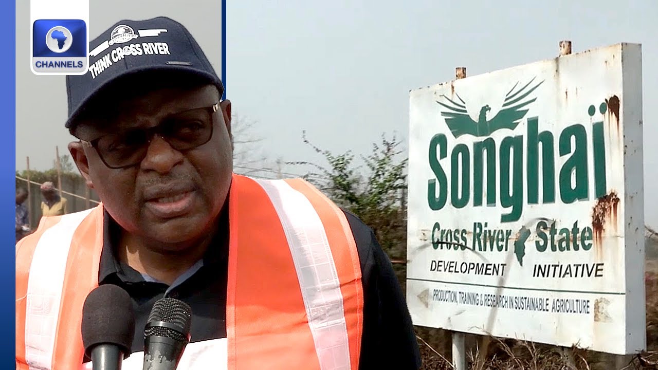 Gov Otu To Reactivate Songhai Farm & Starch Making Plant - YouTube