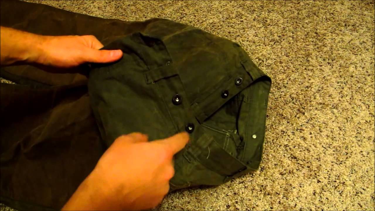 Filson Hunting Pants - Shelter Cloth with Tin Cloth in front and back ...