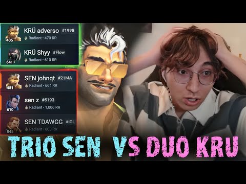 TRIO SEN VS DUO KRU - JOHNQT | ZEKKEN | TDAWGG VS SHYY | ADVERSO - YouTube