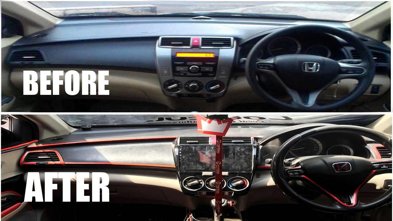 ABUBAKAR'S HONDA CITY GM2 INTERIOR MODIFIED. - YouTube