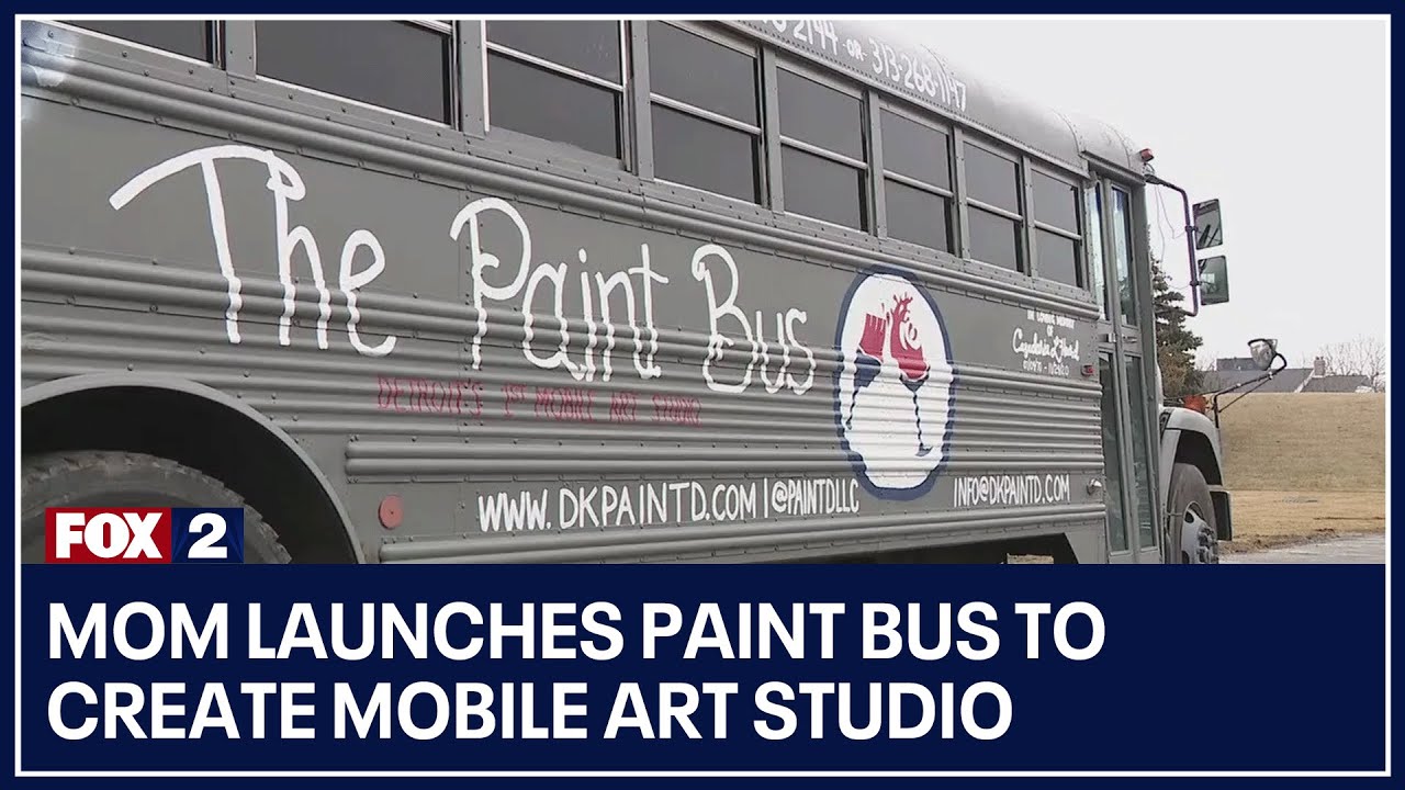 Detroit girl with a vision: mom launches Paint Bus to create mobile art ...