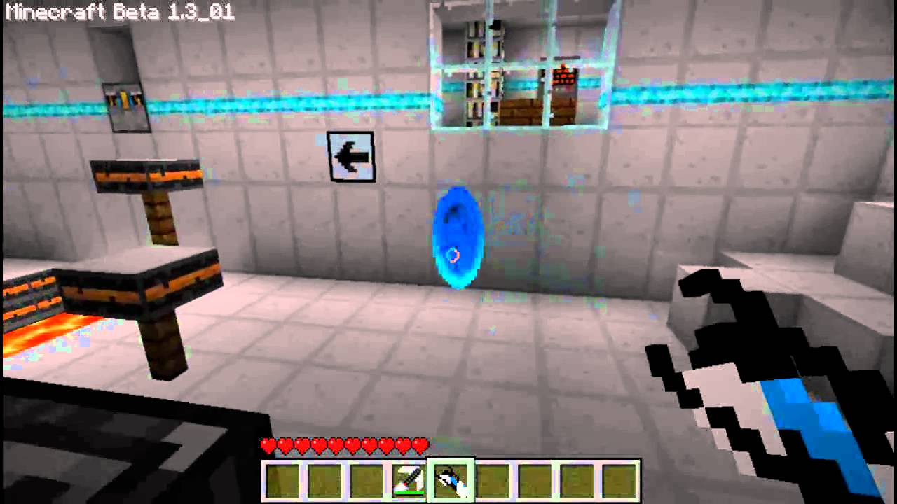Minecraft: Portal - Glados' end beta v2 playthrough 1/3 - YouTube