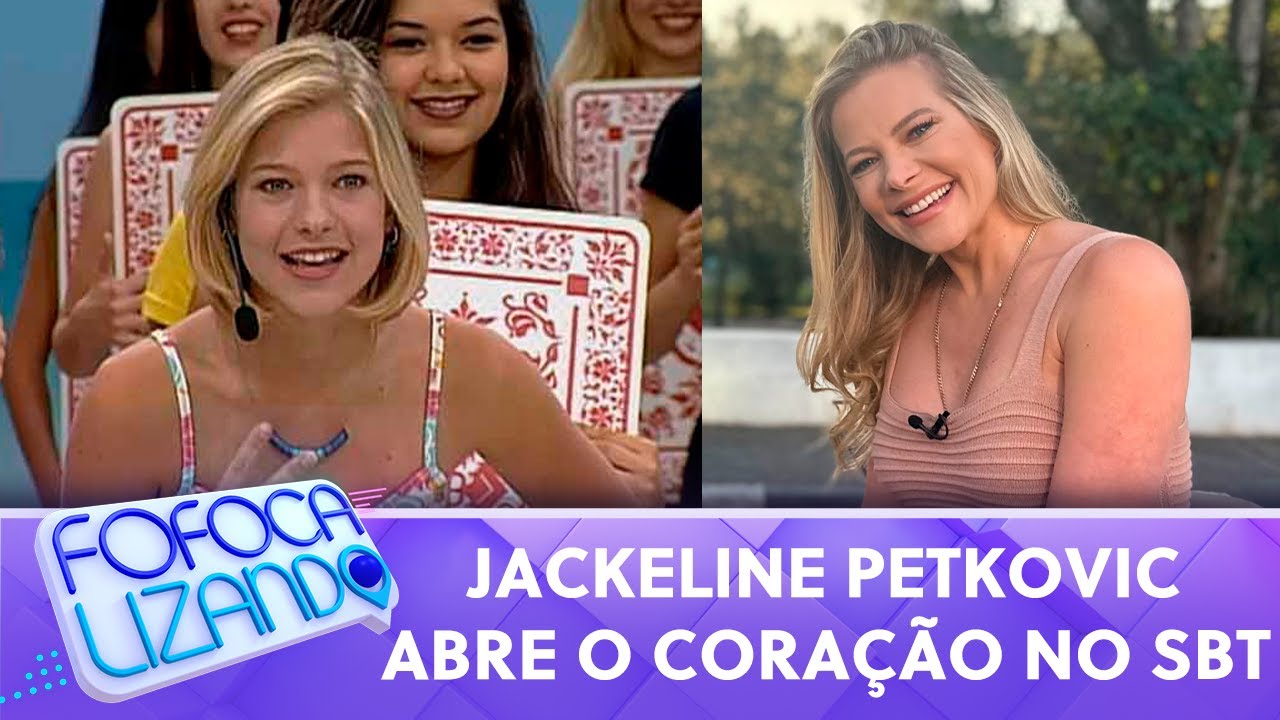 Jackeline Petkovic se emociona ao relembrar carreira no SBT ...