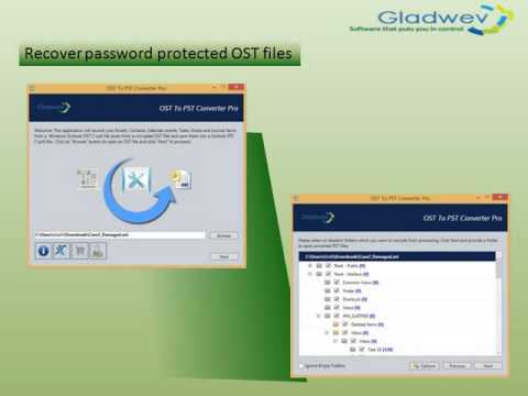 convert ost file to pst file and ost and pst files - YouTube