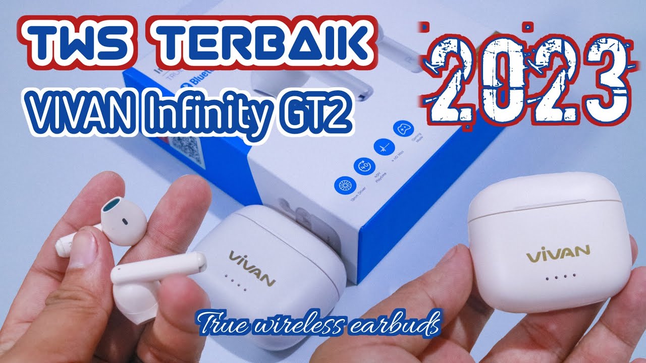 Tws vivan infinity GT2 terbaru | TWS TERBAIK 2023 - YouTube