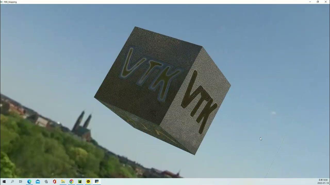 VTK Python Example - PBR_Mapping - YouTube