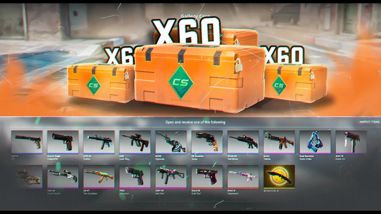 ABRO 60 CAJAS LA ARMERIA EN CS2! - YouTube