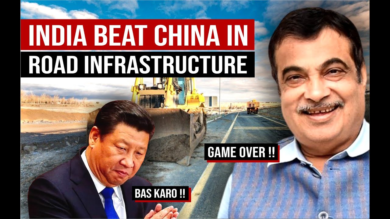 INDIA beat CHINA with Second Largest Road Network : Nitin Gadkari ...