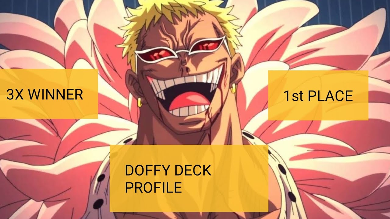 1st Place Doflamingo Deck Profile(one piece) - YouTube