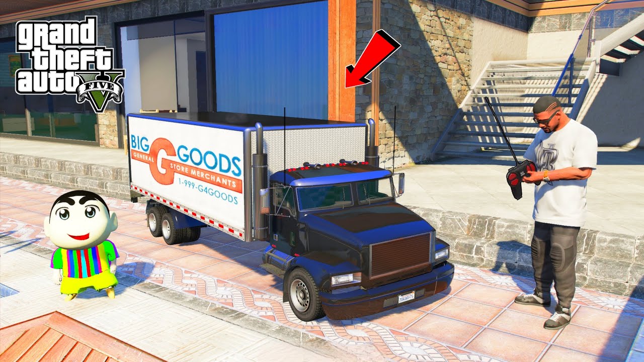 Franklin & shinchan Buy Mini RC Indian Truck in GTA 5 | JNK GAMER - YouTube