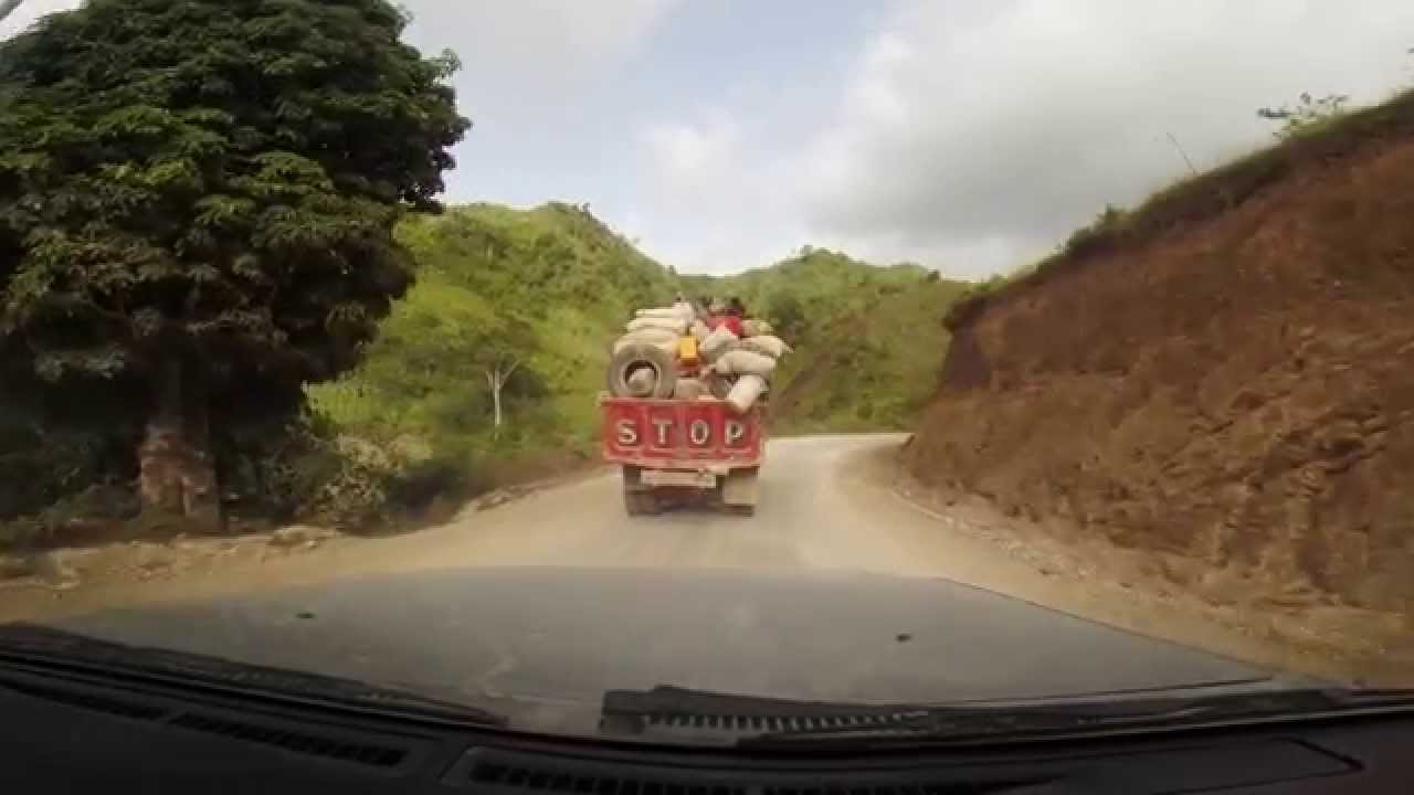 Driving Haiti Corail Camp Perrin - YouTube