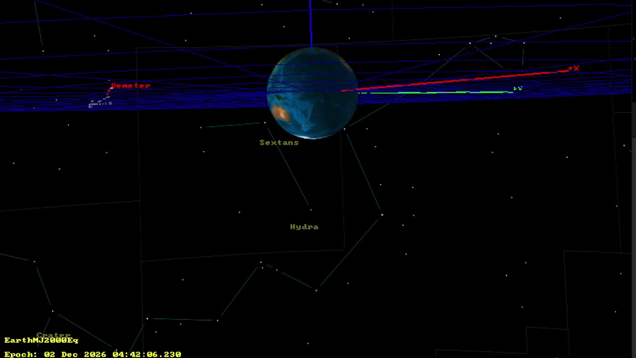 GMAT - Return trajectory from polar lunar orbit - YouTube