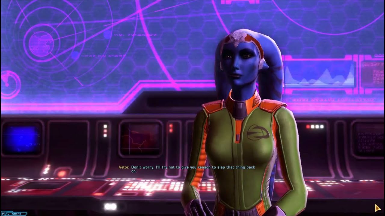 Lets Play Sith Warrior Swtor Vette 1 Welcome Vette - YouTube