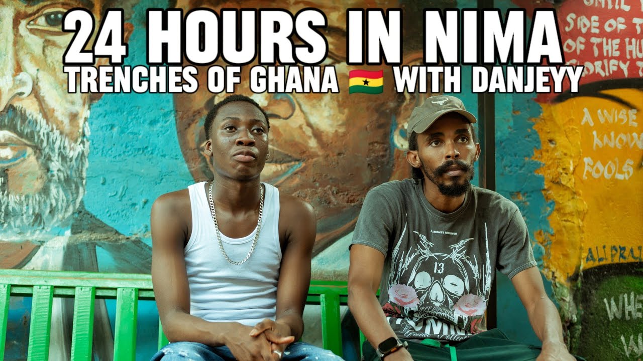 24 hours in The Trenches Of Nima Ghana with DanJeyy - YouTube