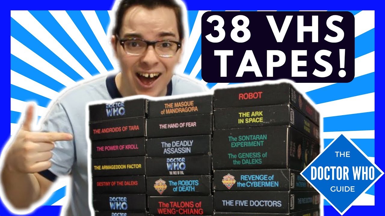 Huge Doctor Who VHS Unboxing | What 20 lbs of VHS tapes look like ...