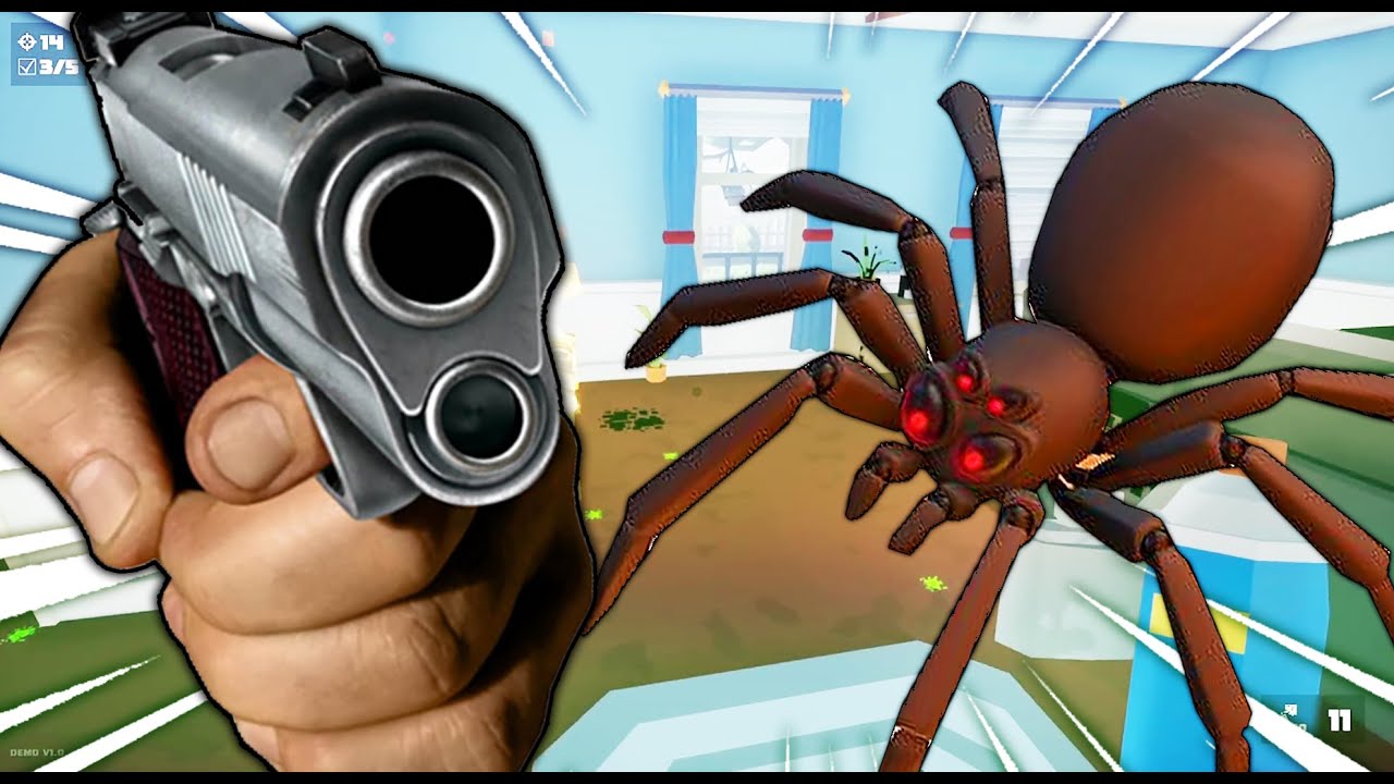 (Kill It With Fire Ignition) Killing spiders is very satisfying - YouTube