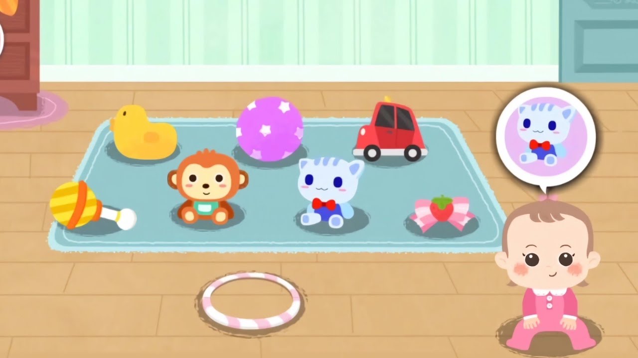 HARI PENUH TAWA, BERMAIN DAN MENGURUS BAYI YANG IMUT | GAME KARTUN ...
