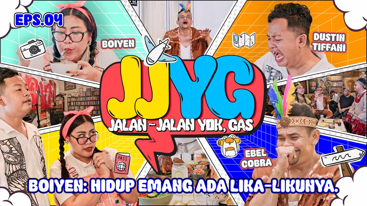 INI HASIl KERJA KERAS EBEL, BOIYEN & DUSTIN BANGGA #JJYG #EPS4 - YouTube