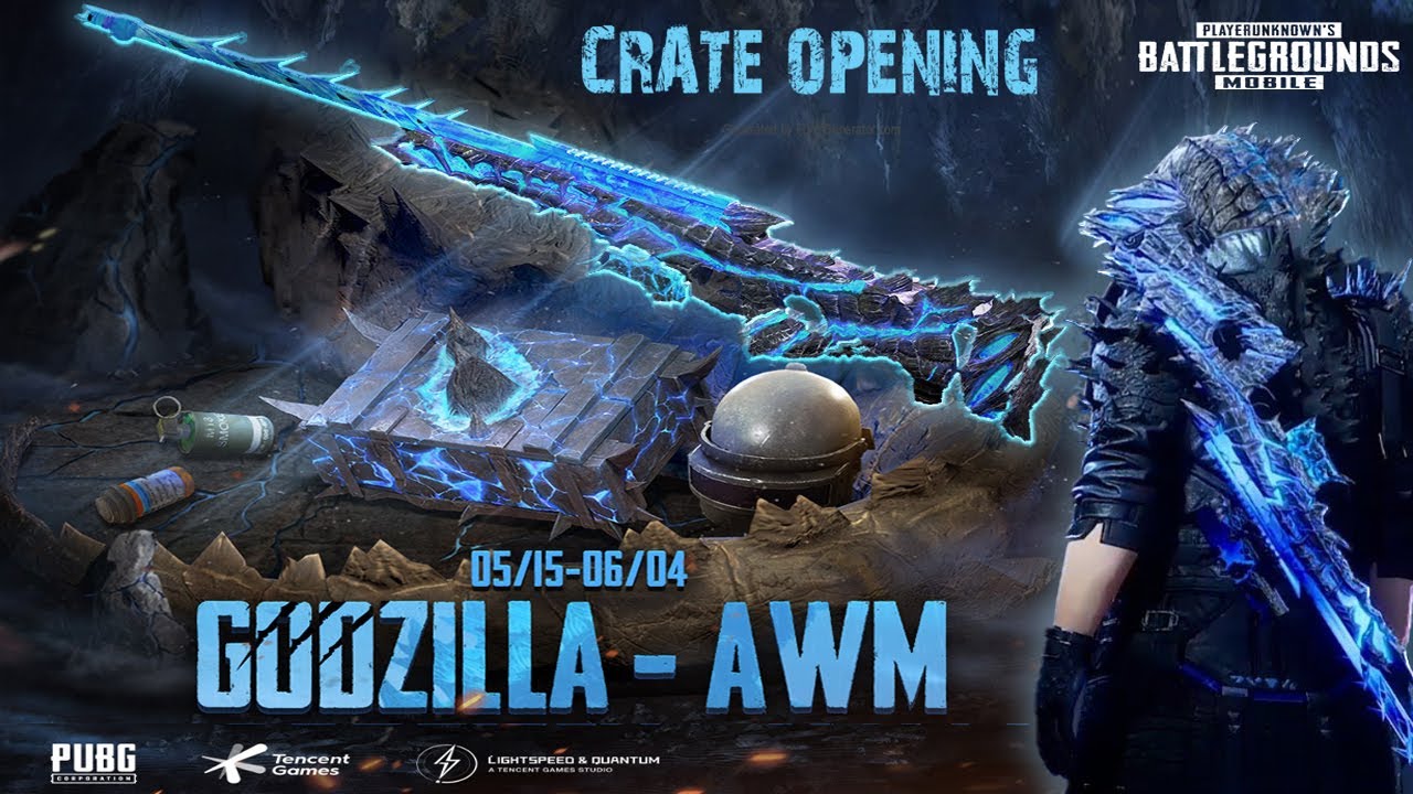 GODZILLA AWM ( FAVORITE SKIN ) | SKULL CRUSHER PP - 19 BIZON - YouTube