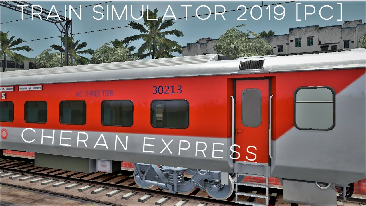 Chennai to Coimbatore On Board 12673 Cheran Express in Train Simulator ...