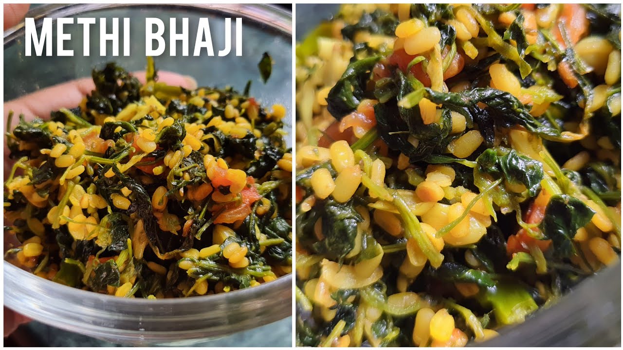 Methi Bhaji | मेथीची भाजी | quick,healthy and tasty | Dal Methi | Methi ...