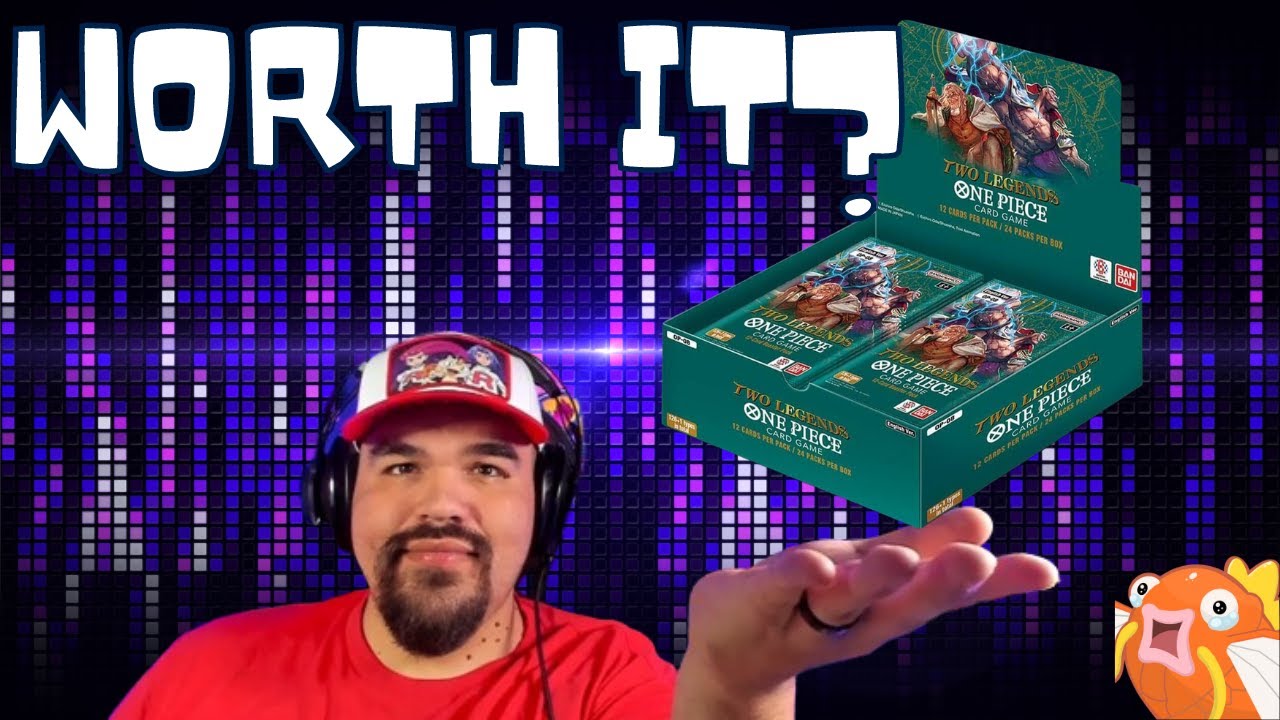 Is it Worth It One Piece Two Legends OP-08 booster box - YouTube