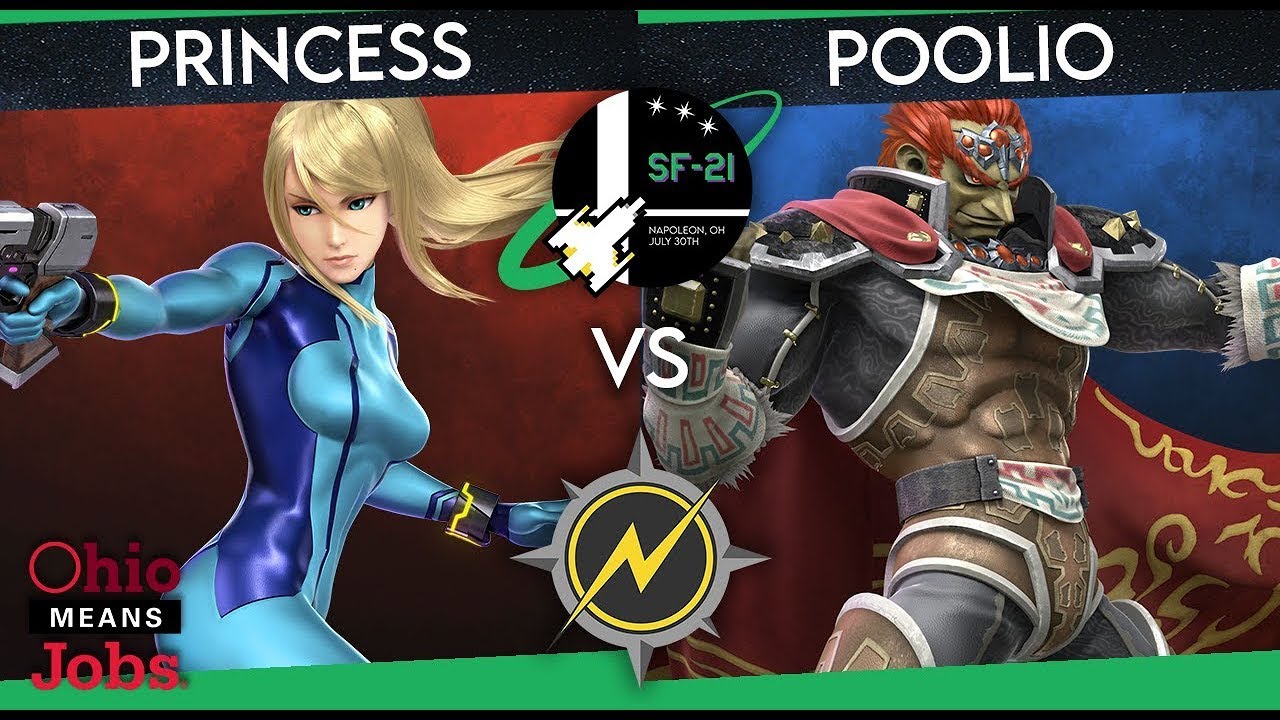 Starfight 21 - Princess (Zero Suit Samus) vs Poolio (Ganondorf) - YouTube