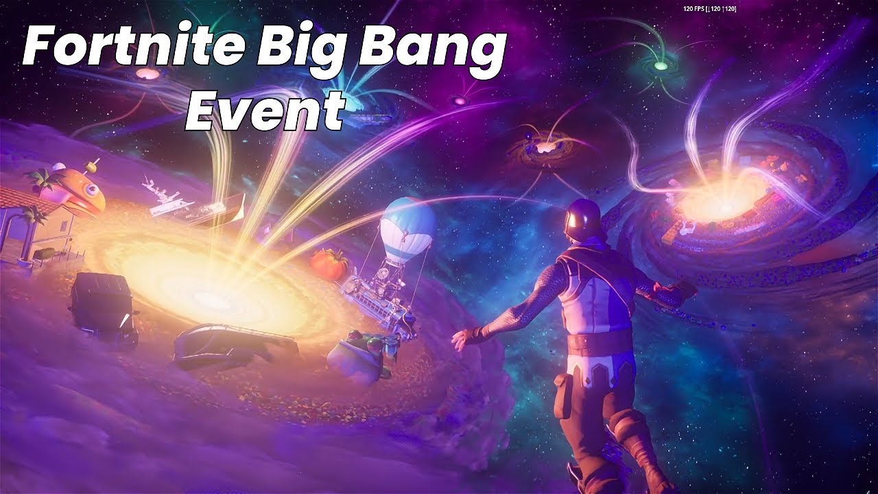 Fortnite Big Bang Event (With Commentary) - YouTube