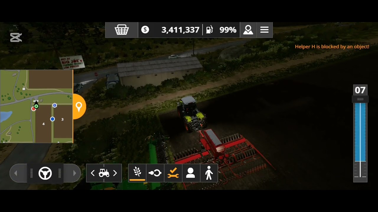 sold wheat || farming simulator 22😍 - YouTube