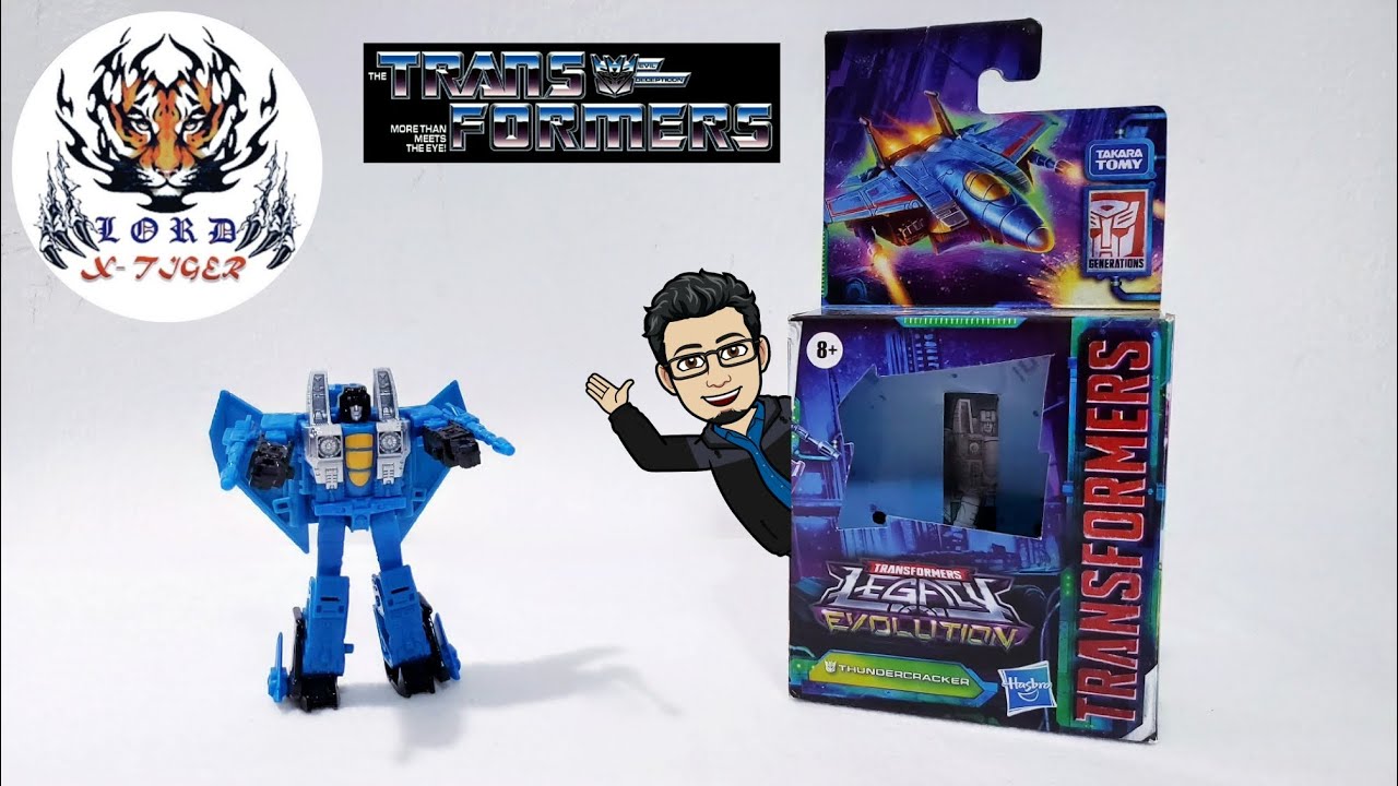 Transformers Legacy Evolution, Core Class, Decepticon Thundercracker (Seeker) - YouTube