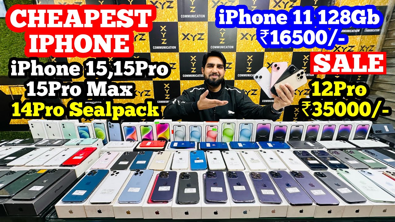 Cheapest iPhone Market in Delhi | Second Hand Mobile | iPhone Sale ...