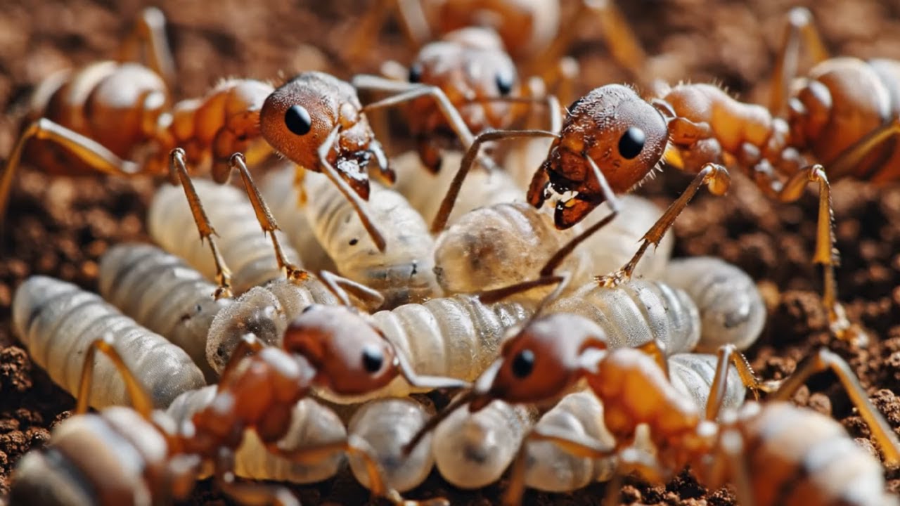 The Daily Life of Ants: How They Find Food and Bring It Home# ...