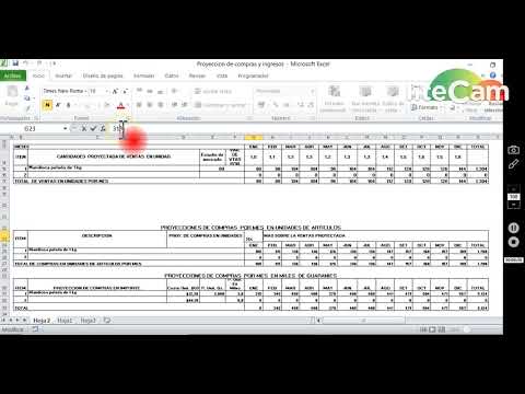 proyeccion de ventas y compras - YouTube