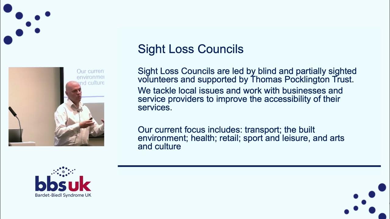 Thomas Pocklington Trust: Matt Harrison & Sight Loss Councils: Rachael Foley - YouTube