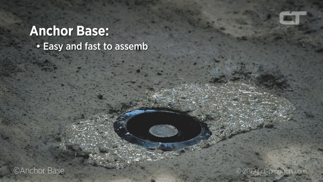 CT-AnchorBase and lifting anchor - YouTube