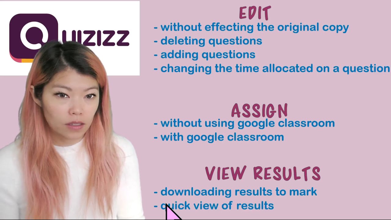 Quizizz - editing a test, assigning and reading reports - YouTube