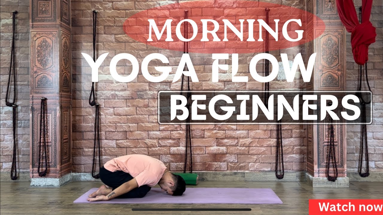 10 min yoga flow for beginners || morning yoga flow for beginners ...