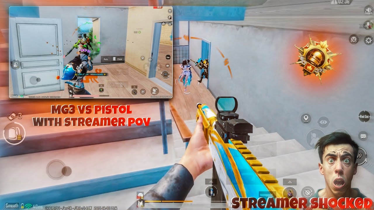 USED PISTOL AGAINST STREAMER | STREAMER SHOCKED 😳 - YouTube