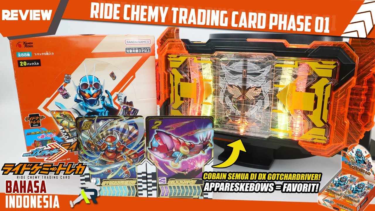 COBAIN SEMUA RIDE CHEMY TRADING CARD PHASE 01 DI DX GOTCHARDRIVER ...