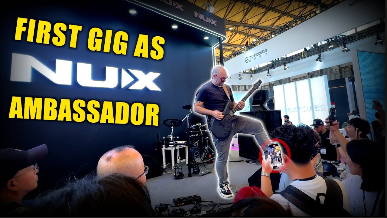 I Finally Got My First Gig As The Official NUX Ambassador - YouTube