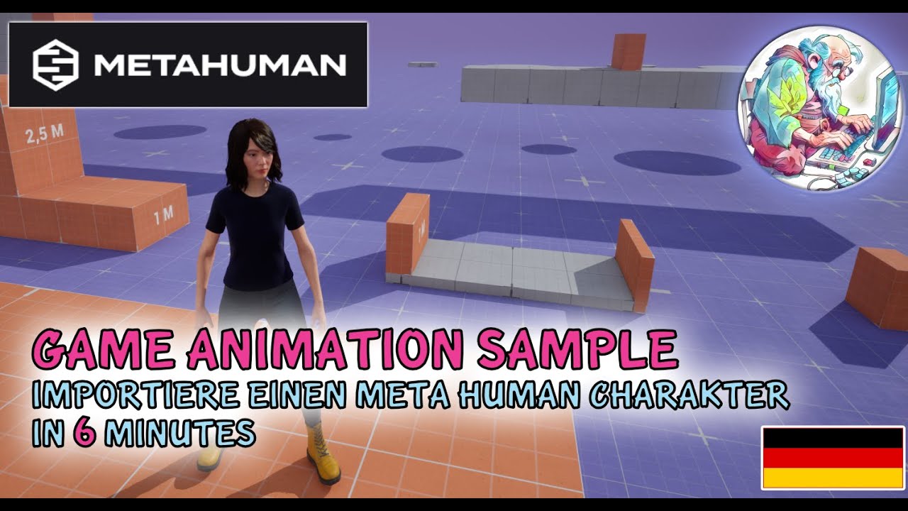 Unreal Game Animation Sample: Einen MetaHuman Charakter hinzufügen ...