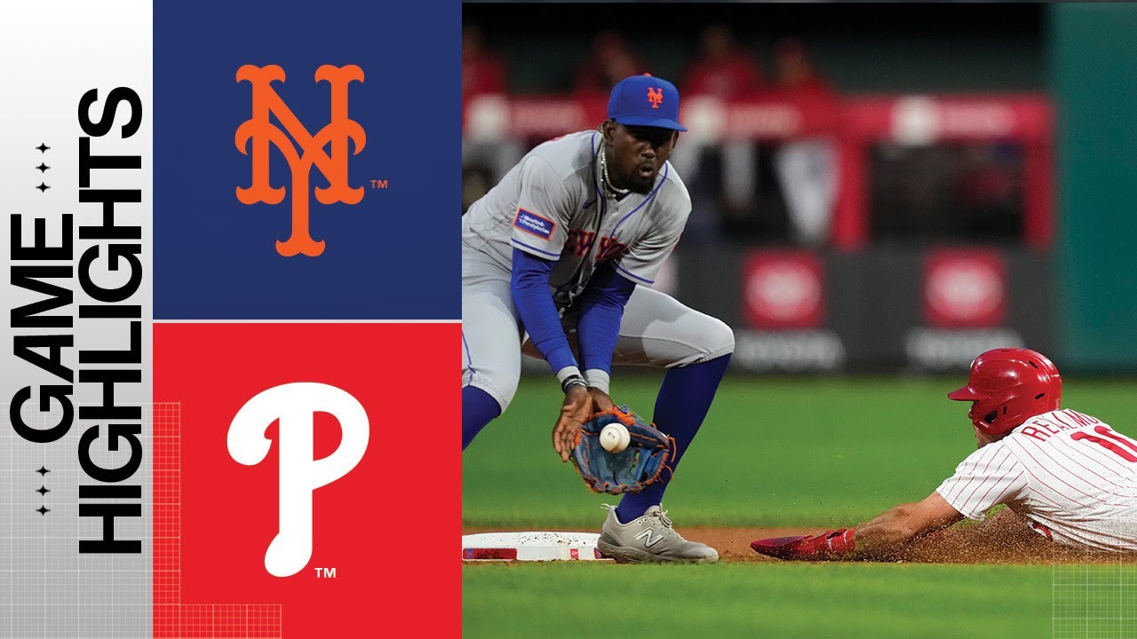 Mets vs. Phillies Highlights (9/24/23) | MLB Highlights - YouTube