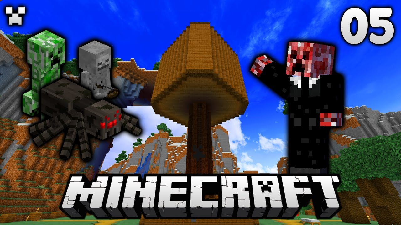 EASY Minecraft Mob Farm! | Let’s Play Minecraft Survival - YouTube