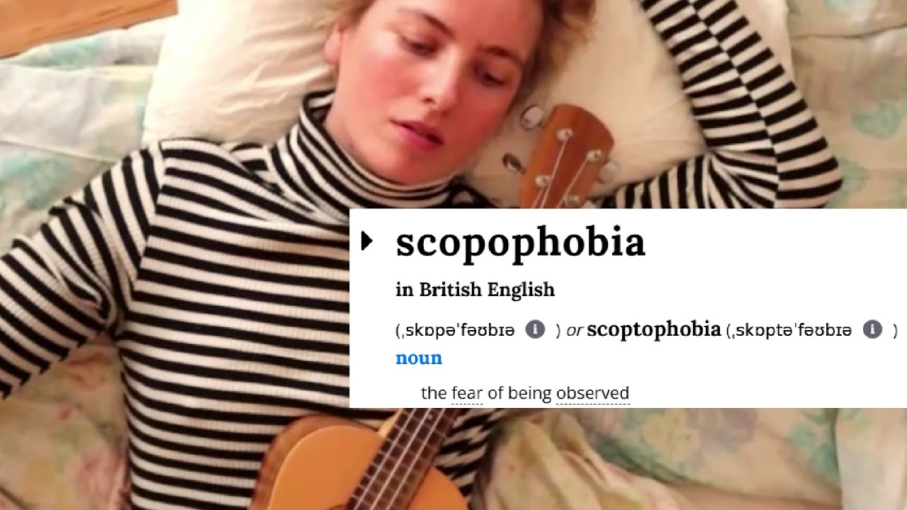 A song about being scared of being visible "Scoptophobia" - YouTube