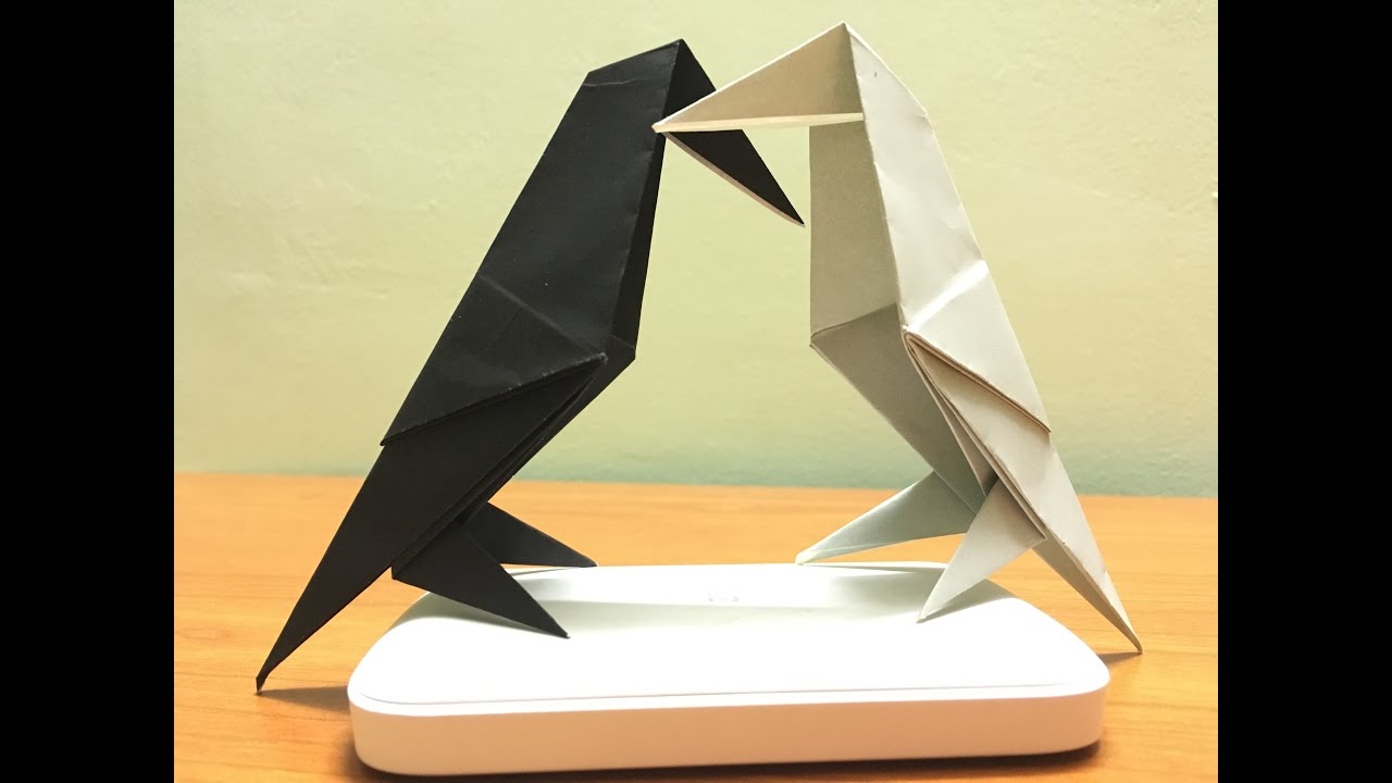 How to make Origami Crow Paper - Origami Tutorial Video - YouTube