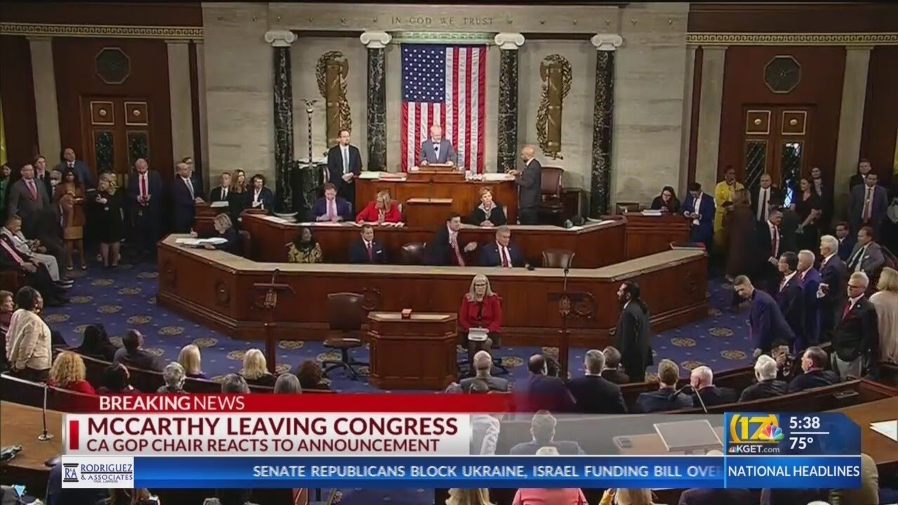 Chairwoman Jessica Millan Patterson reacts to McCarthy resignation ...