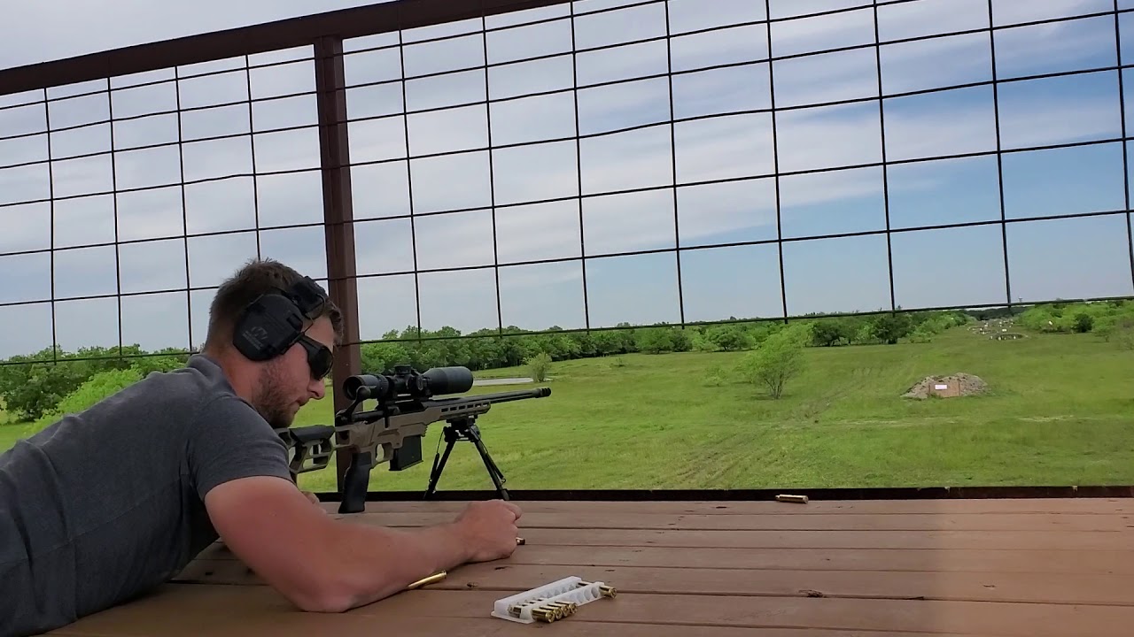 900 yard shooting with savage 110 precision - YouTube