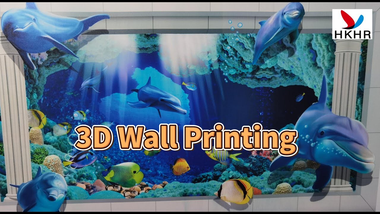 #printer #wallart #hkhr 3D HKHR Wall Printing - YouTube