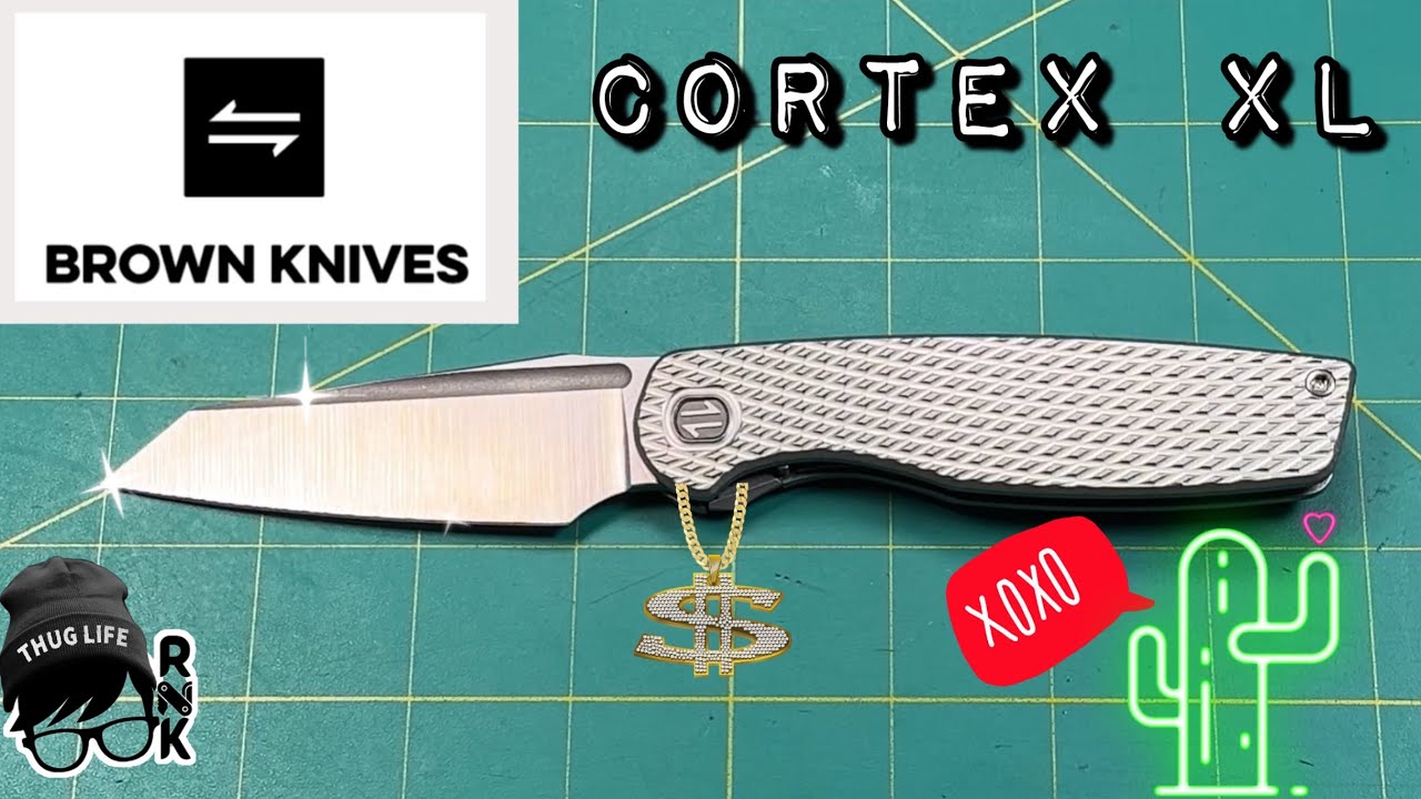 Unboxing a knife for my collection… not a loaner, but a grail… Brown Knives Cortex XL knife… ️‍🔥 ...